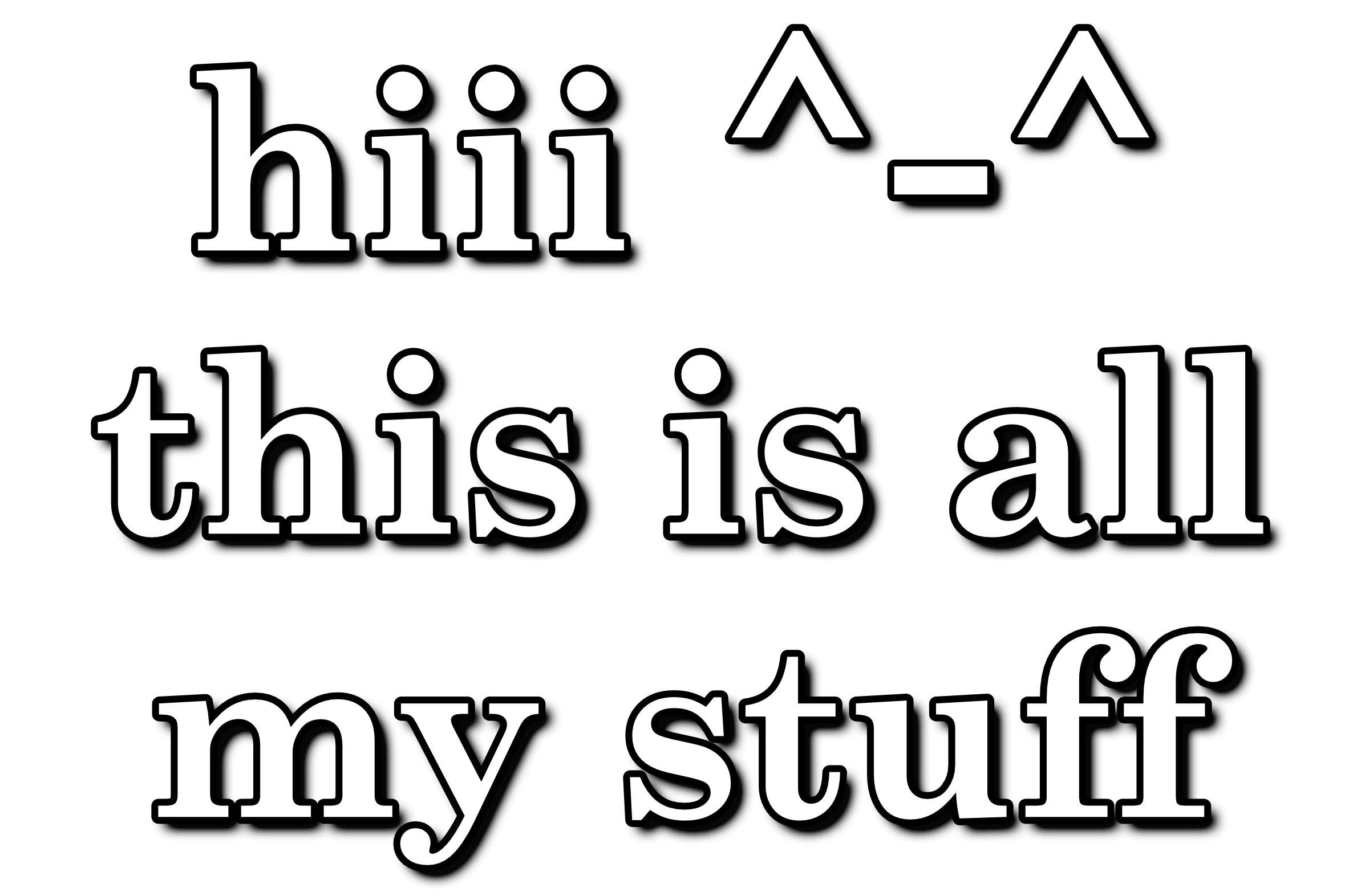 Sera Reads Links – all my stuff :3